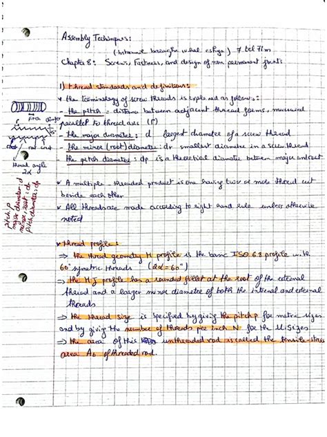 Assembly Techniques Notes Pdf