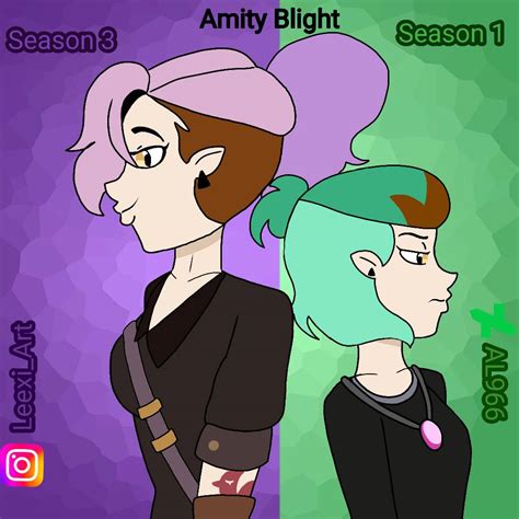 Amity Blight Season 1 And 3 By Al966 On Deviantart
