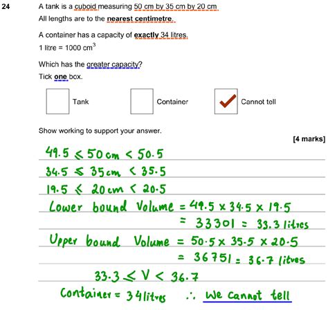 Gcse Upper And Lower Bounds Questions And Answers