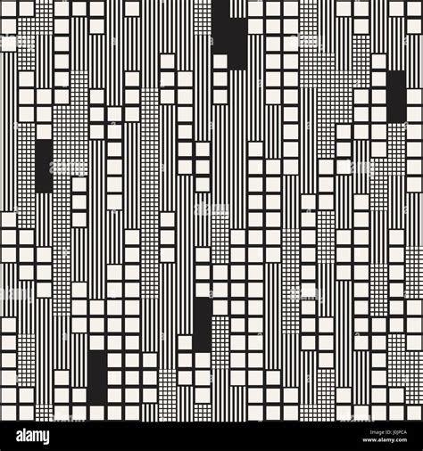 Modern Stylish Halftone Texture Endless Abstract Background With Random Size Squares Vector