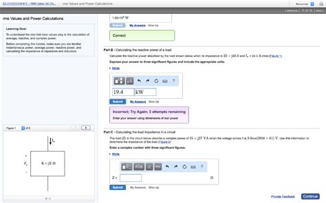 solved 11 rms value ac pa rms values and power