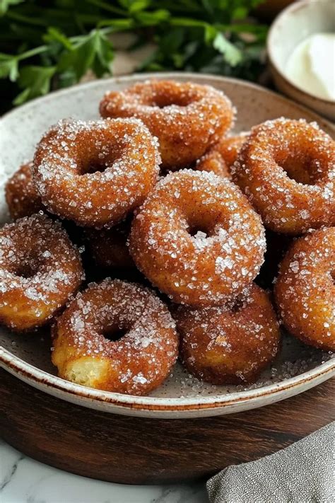 Crispy Churro Donut Bites