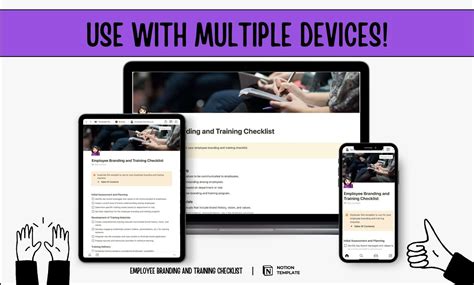 Notion Employee Branding And Training Checklist Template Template Road