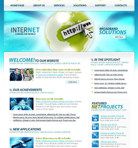 70 Free Xhtmlcss Templates Download Now Graphic Design Junction