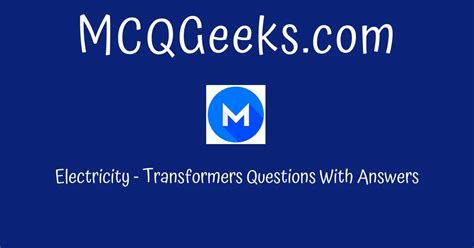 Gcse Gcse Physics Electricity Transformers Solution