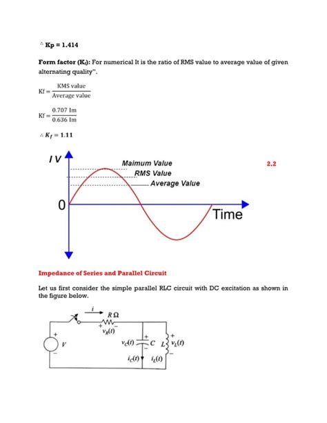 module 2 ac circuits representation of sinusoidal waveforms peak rms