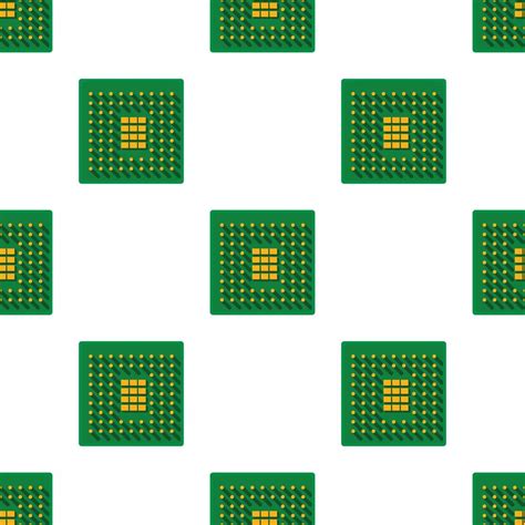 Processor Pattern Seamless Vector 15662460 Vector Art At Vecteezy