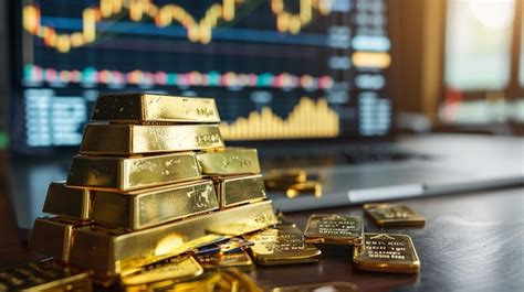 Premium Photo Gold Bars Stack On Yze Profitability By Product