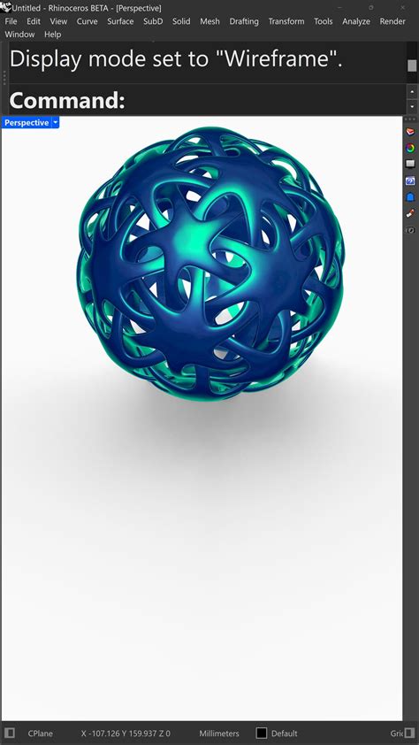 3d Modeling Interlocking Buckyball Gallery Mcneel Forum