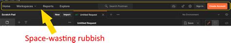 option to disable the tool bar line home workspaces etc · issue