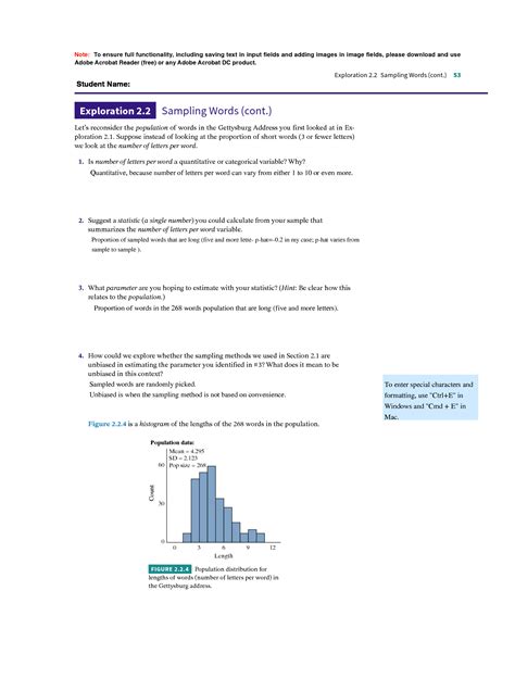 SOLUTION Statistics Exploration Sampling Words Studypool