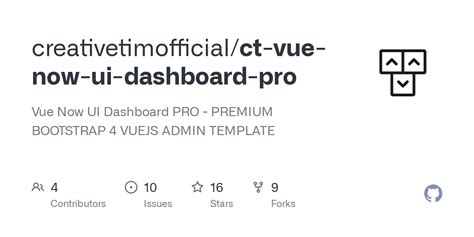Github Creativetimofficialct Vue Now Ui Dashboard Pro Vue Now Ui Dashboard Pro Premium