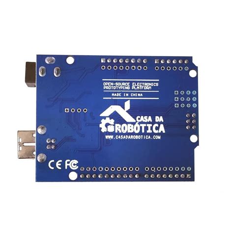Placa Uno R3 Smd Atmega328 Cdr Cabo Usb Kabum