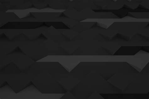 Premium Photo Dark Monochrome Minimal Geometry Background