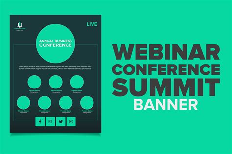 Unique Conference Banner Template Graphic By Graphiqverse · Creative