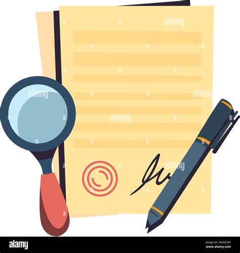 Hand Signed Document Cut Out Stock Images And Pictures Alamy