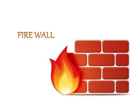 Firewall Ppt Ppt