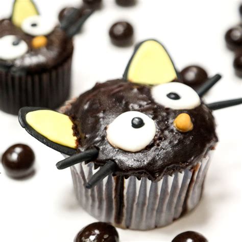 Chococat Chocolate Cupcakes Chocolate Cupcakes Cat Cupcakes Cupcake Day