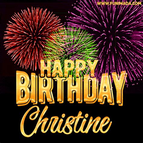 Happy Birthday Christine S For Her Download On
