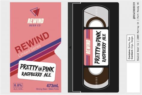 Pretty In Pink Raspberry Ale Rewind Beer Co Untappd