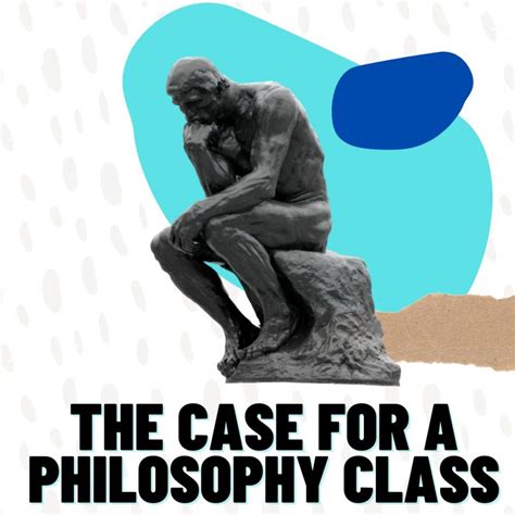 To Add Or Not To Add A Philosophy Class That Is The Question The