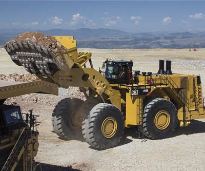 New Cat 994k Wheel Loader Features Increased Payload Power And