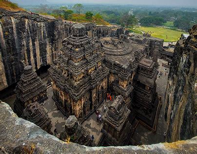 Ellora Caves Projects Photos Videos Logos Illustrations And