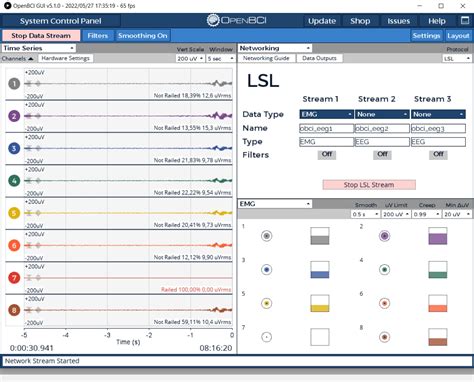 Question On EMG With LSL OpenBCI Forum