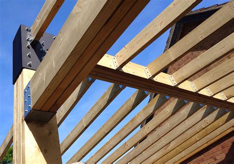 Rafter Bracket For Heavy Duty Timber Rafter Installations