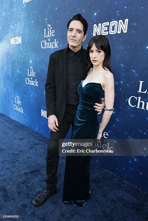 David Dastmalchian And Leah Kilpatrick Seen At The Life Of Chuck