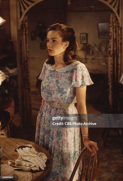 American Actress Diane Lane In A Scene From The Television Production