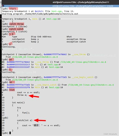 Cqt软件调试 Gdb调试入门用法（12） 原创 Mahuifa 博客园