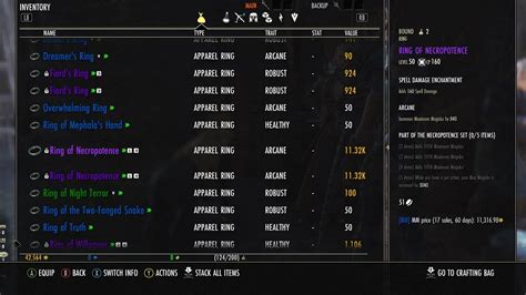 Ui Appreciation Horizontal Scrolling Is Coming — Elder Scrolls Online