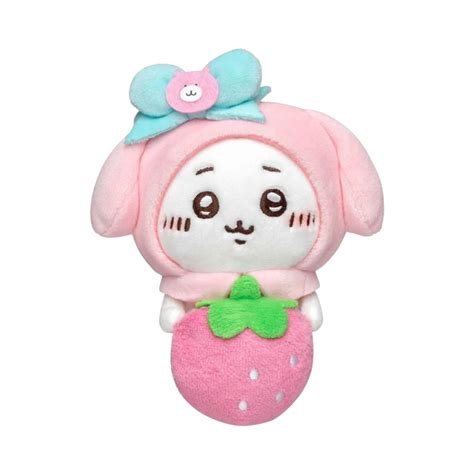 치이카와 X 산리오 캐릭터즈 데스크탑 인형 걸이 치이카와 마이멜로디 Nagano Kream