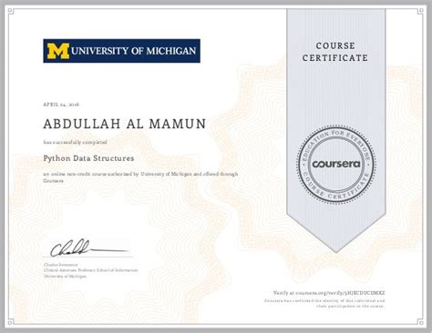 python data structures university of michigan