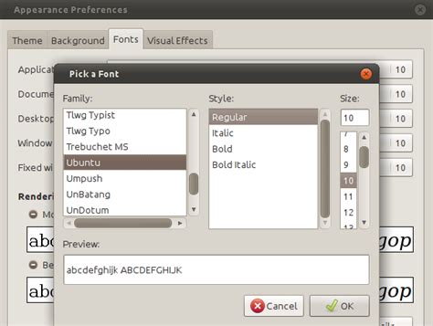 How To Install Ubuntu Font Family On Ubuntu 10 04 Anything About Everything