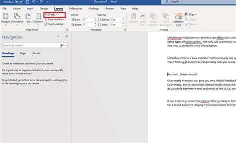 what is page break in microsoft word techcult