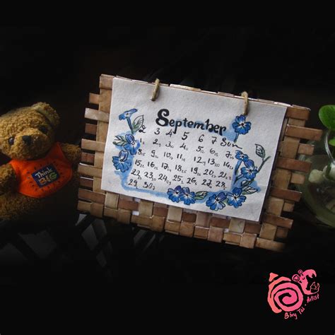 Handmade Calendar On Behance