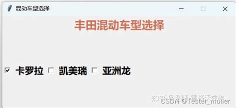 软件测试超好用超简单的python Gui库——tkinter（十二） 知乎