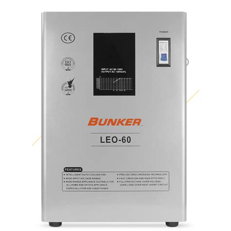 Regulador De Voltaje Leo 60 Bunker Electronics