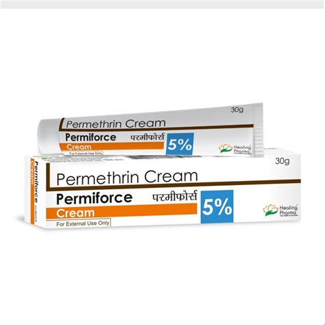 Permiforce Cream 30g Permethrin 5 For Clinical Packaging Size 30