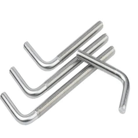 Factory Custom 304 316 Stainless Steel L Shaped Anchor Bolt 7 Shaped