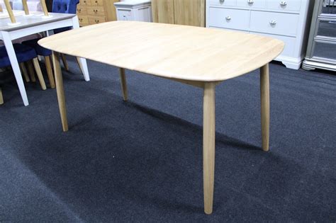 New Scandinavian Solid Oak Extending Dining Table Christopher Pratts
