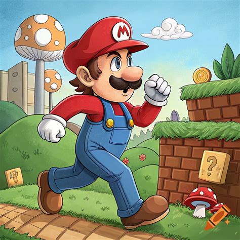 Wario In A Purple And Yellow Outfit Holds A Controller In A Neon Lit Arcade On Craiyon