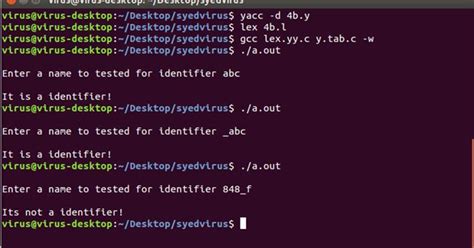 Program To Recognize A Valid Variable Which Starts With A Letter