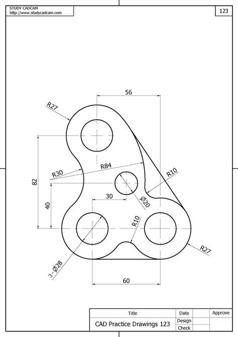 autocad basic drawing exercises pdf at getdrawings free download