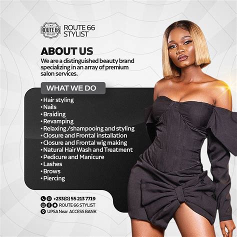 Beauty Brand Flyer Fashion Poster Design Social Media Design