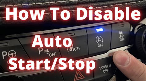 How To Permanently Disable Auto Start Stop Remove Start Stop With The Autostop Eliminator