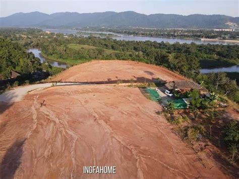 ขายที่ดินทำเลทอง แหล่งเศรษฐกิจสามเหลี่ยมทองคำ อำเภอเชียงแสน จังหวัดเชียงราย ใกล้คิงโรมัน Ennxo