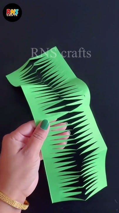 Best 13 Diy Paper Grass Making Easy Paper Craft Shorts Diy